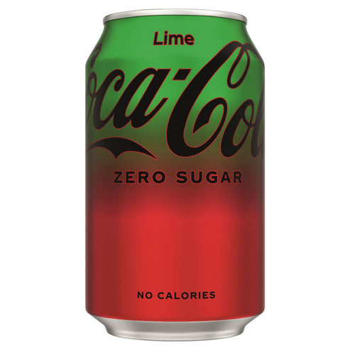Coca-Cola Zero Lime 330ml – Juicy Vibes